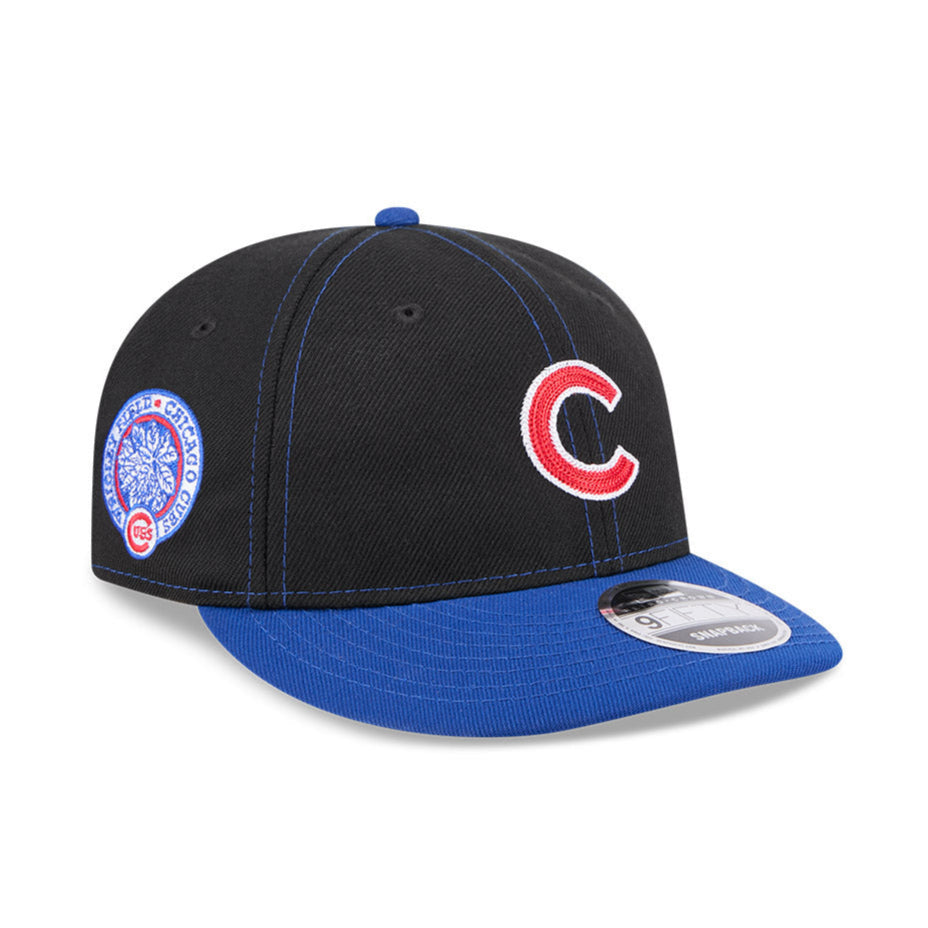 New Era 9Fifty Retro Crown Chicago Cubs Wrigley Field Patch Snapback H ...