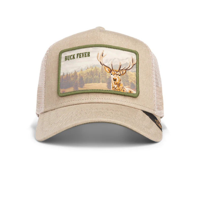 Goorin Bros Buck Fever Adjustable Trucker Snapback Hat - Tan – Hat Club