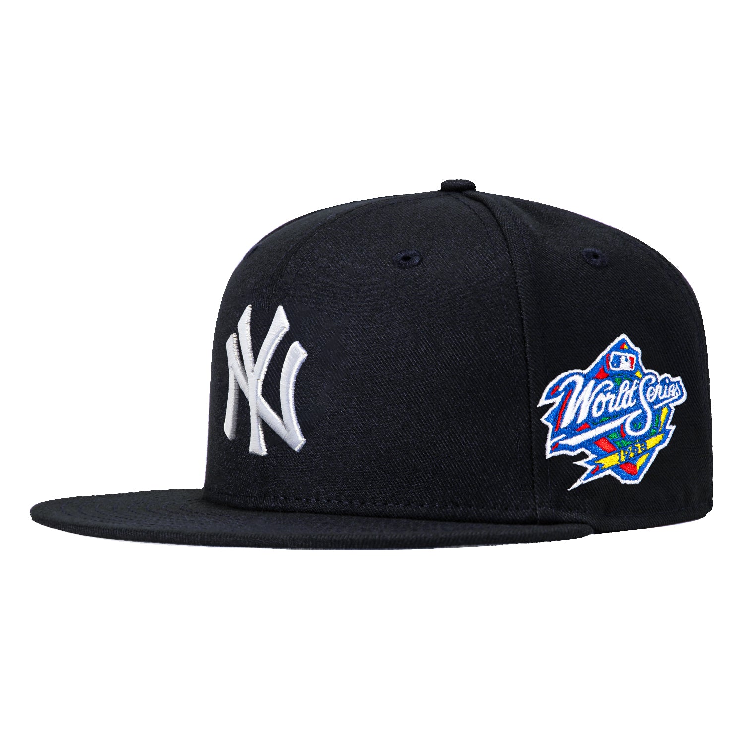 New Era 59Fifty New York Yankees 1998 World Series Patch Game Hat - Na ...