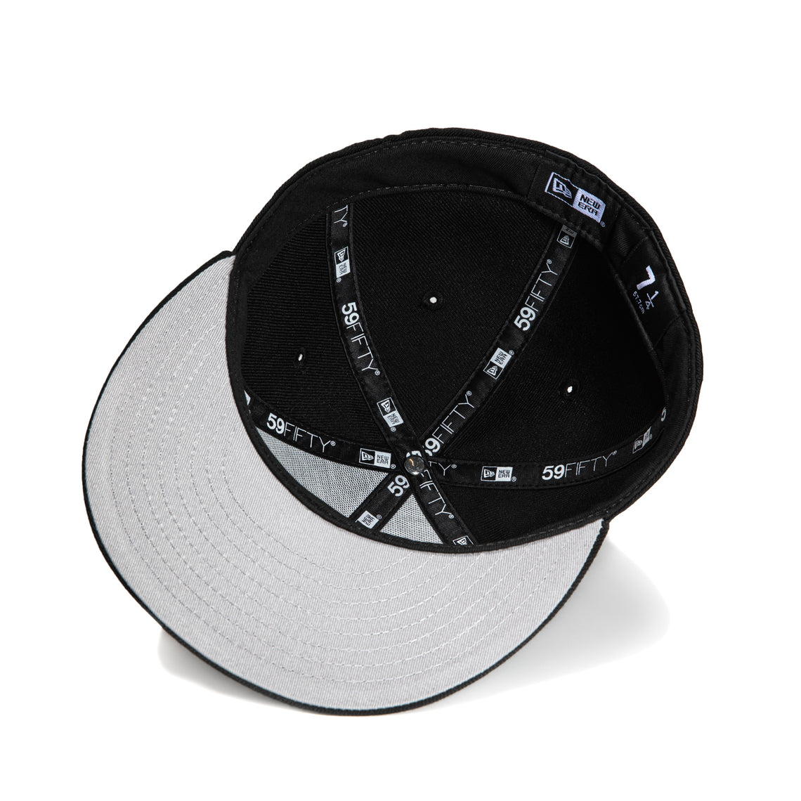 New Era 59Fifty Blank Fitted Hat - Black – Hat Club