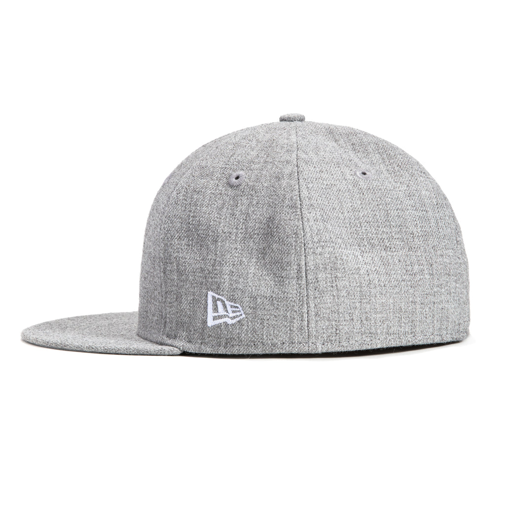 New Era 59Fifty Blank Fitted Hat - Heather Gray – Hat Club
