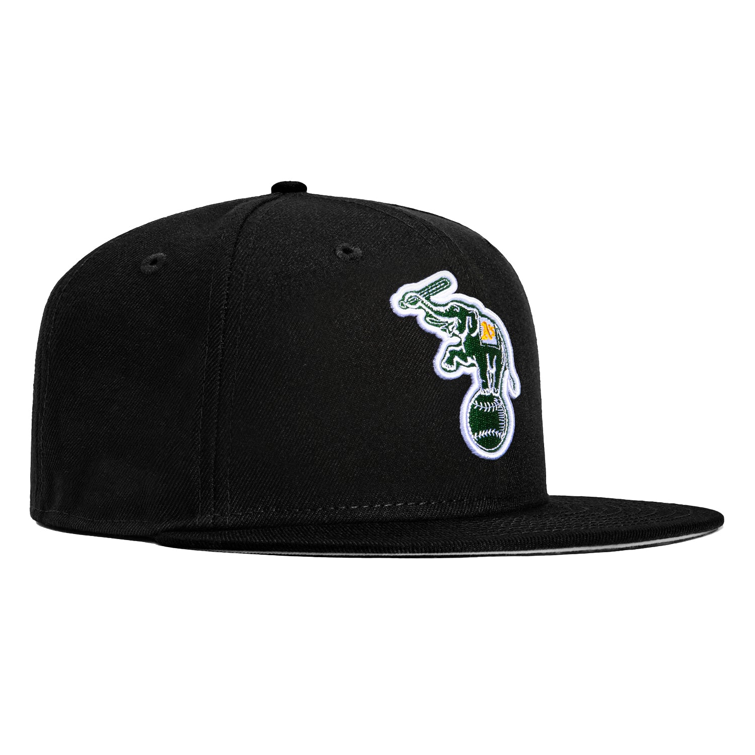 New Era 59Fifty Oakland Athletics Alternate Hat - Black – Hat Club