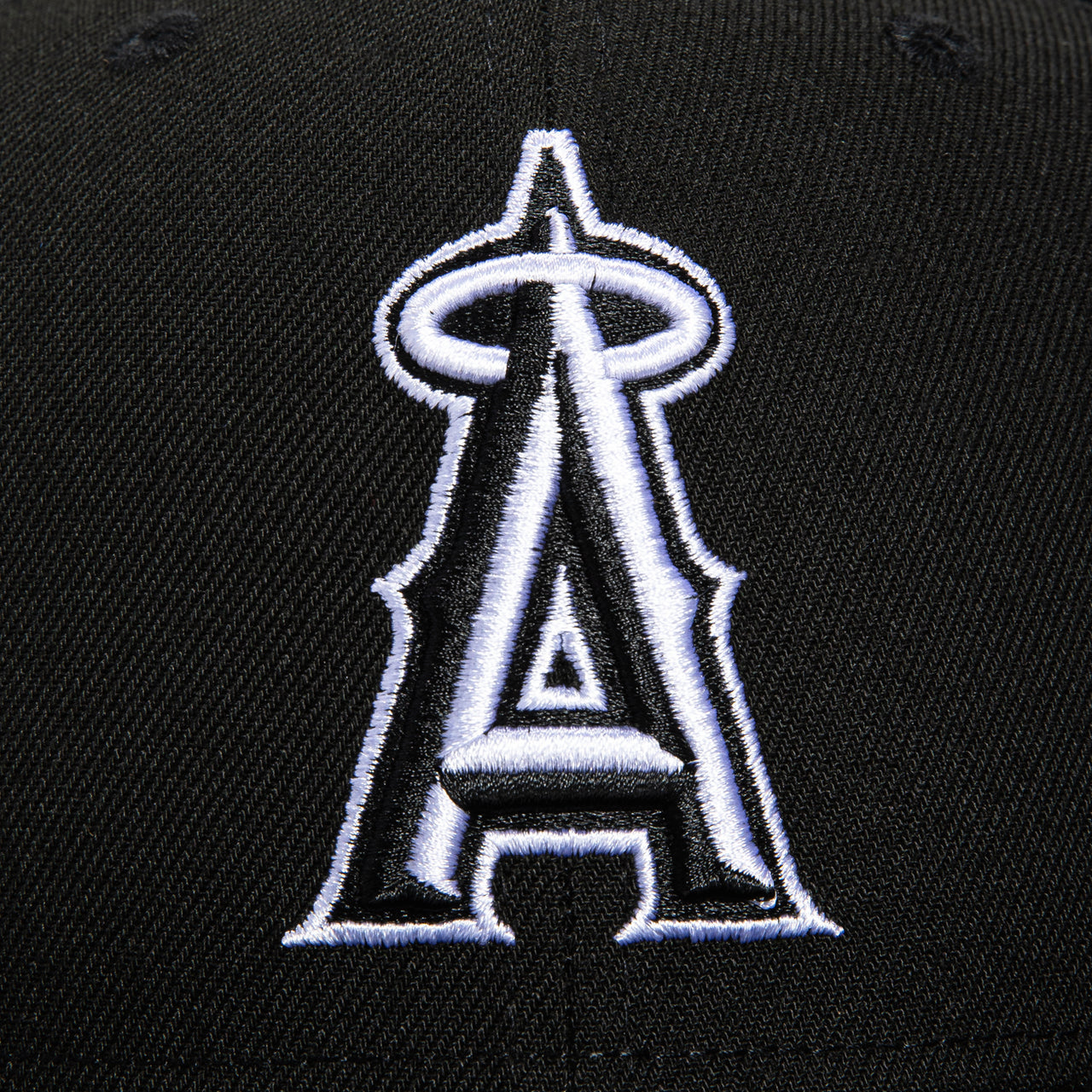 New Era 9Fifty MLB Basic Los Angeles Angels Snapback Hat - Black, Whit ...