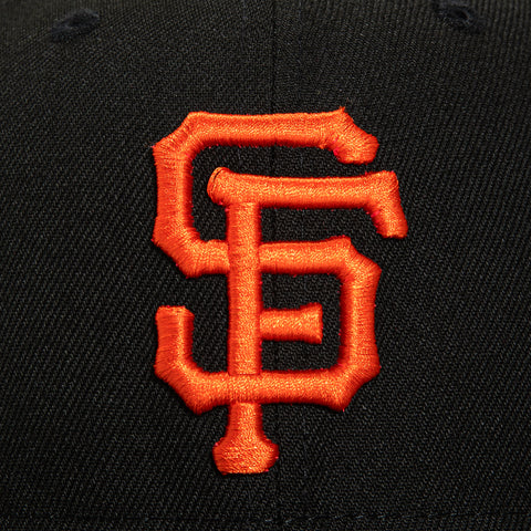 New Era 9Fifty MLB Basic San Francisco Giants Game Snapback Hat - Blac ...
