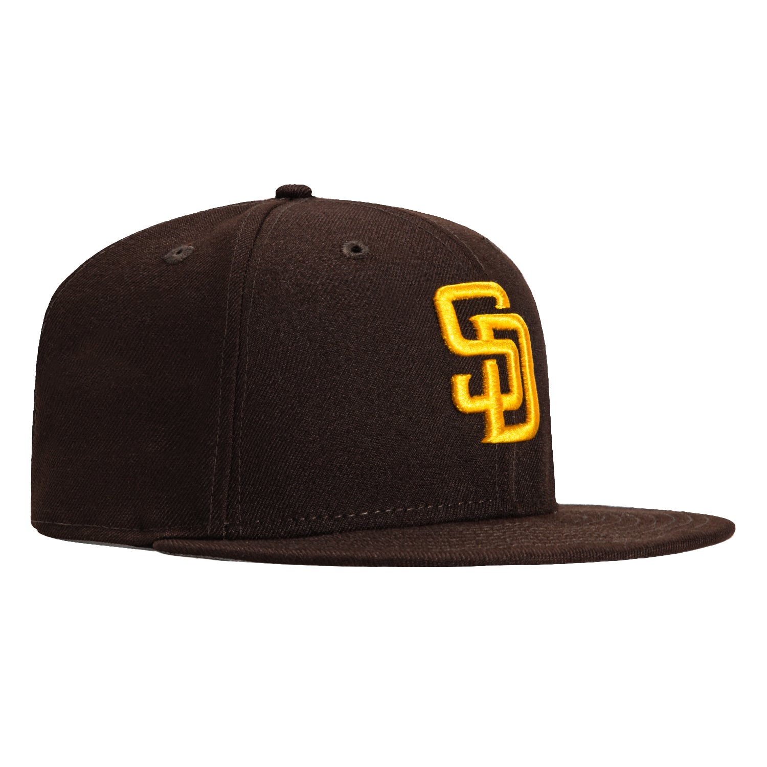 New Era 9Fifty MLB Basic San Diego Padres Snapback Game Hat - Brown ...