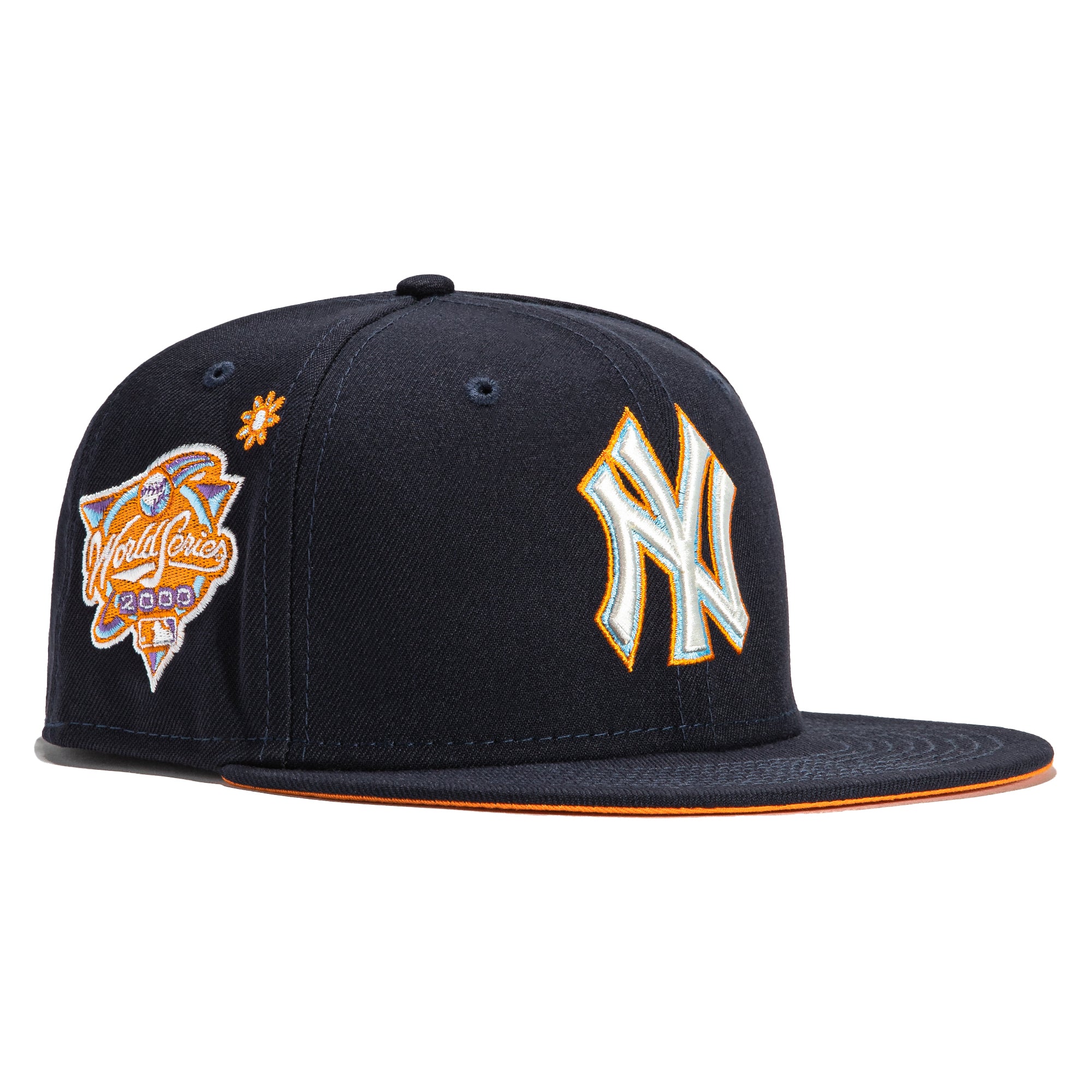 New Era 59Fifty Super Bloom New York Yankees 2000 World Series Patch H ...