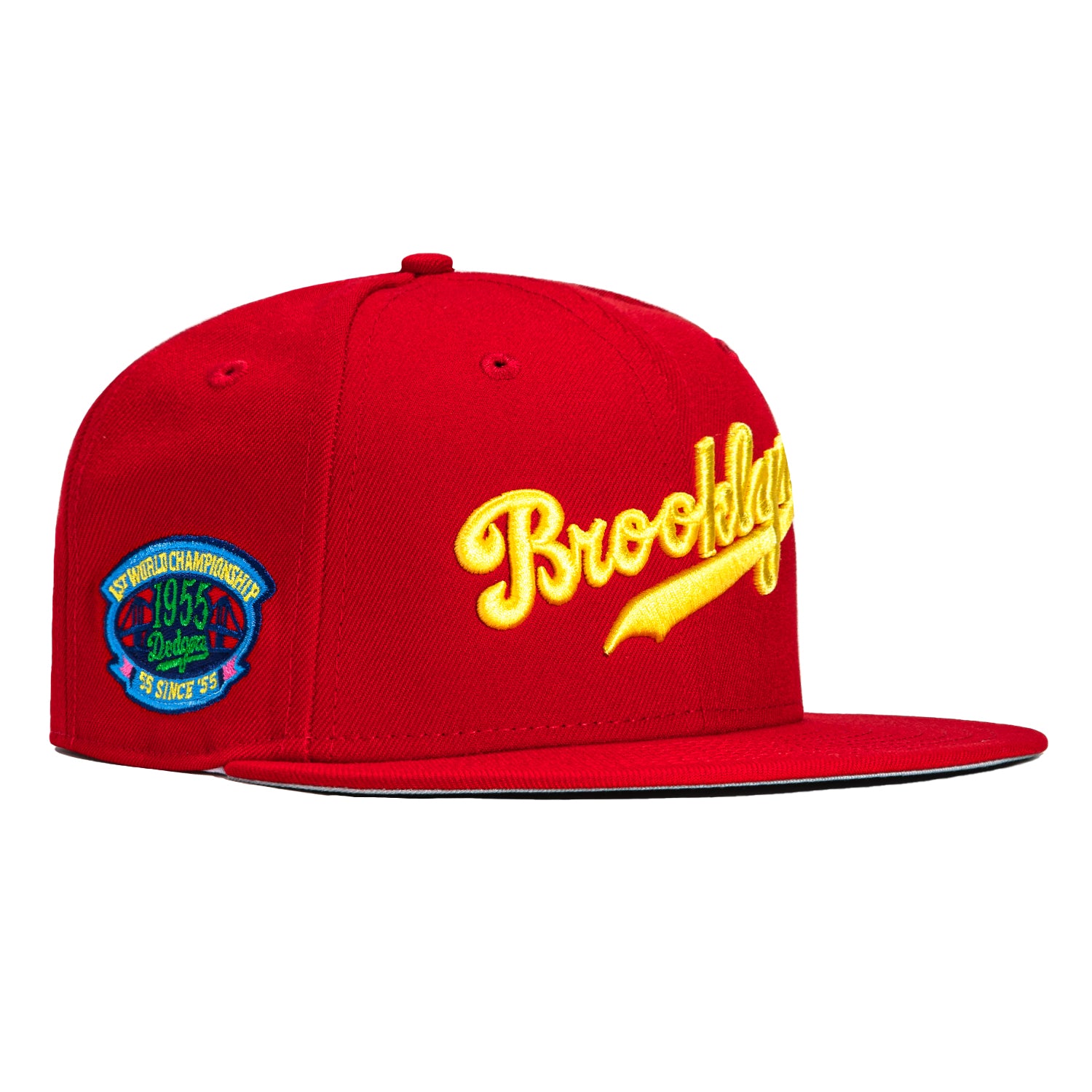 New Era 59Fifty Spike Brooklyn Dodgers 1955 World Series Champions Pat ...