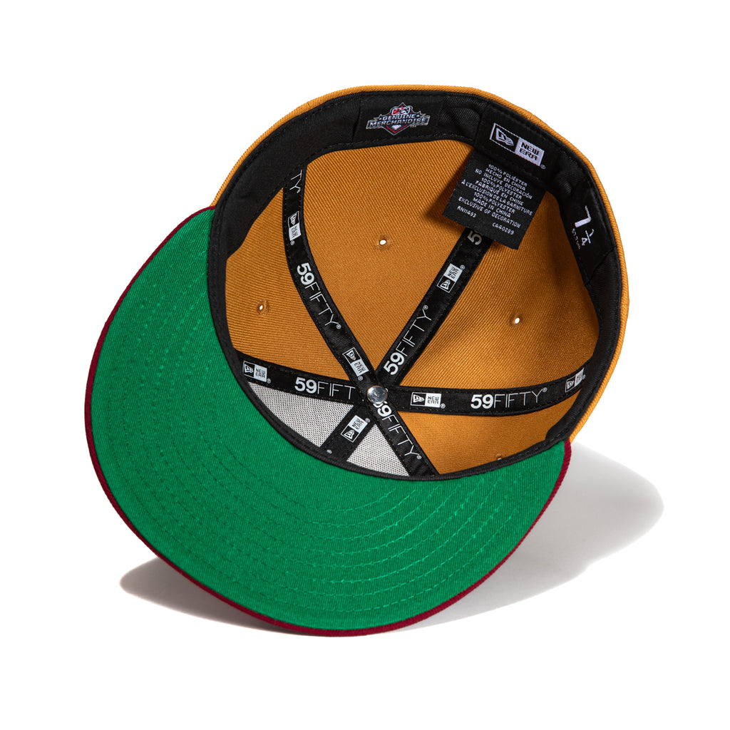 New Era 59Fifty Butte Copper Kings Hat - Khaki, Cardinal – Hat Club