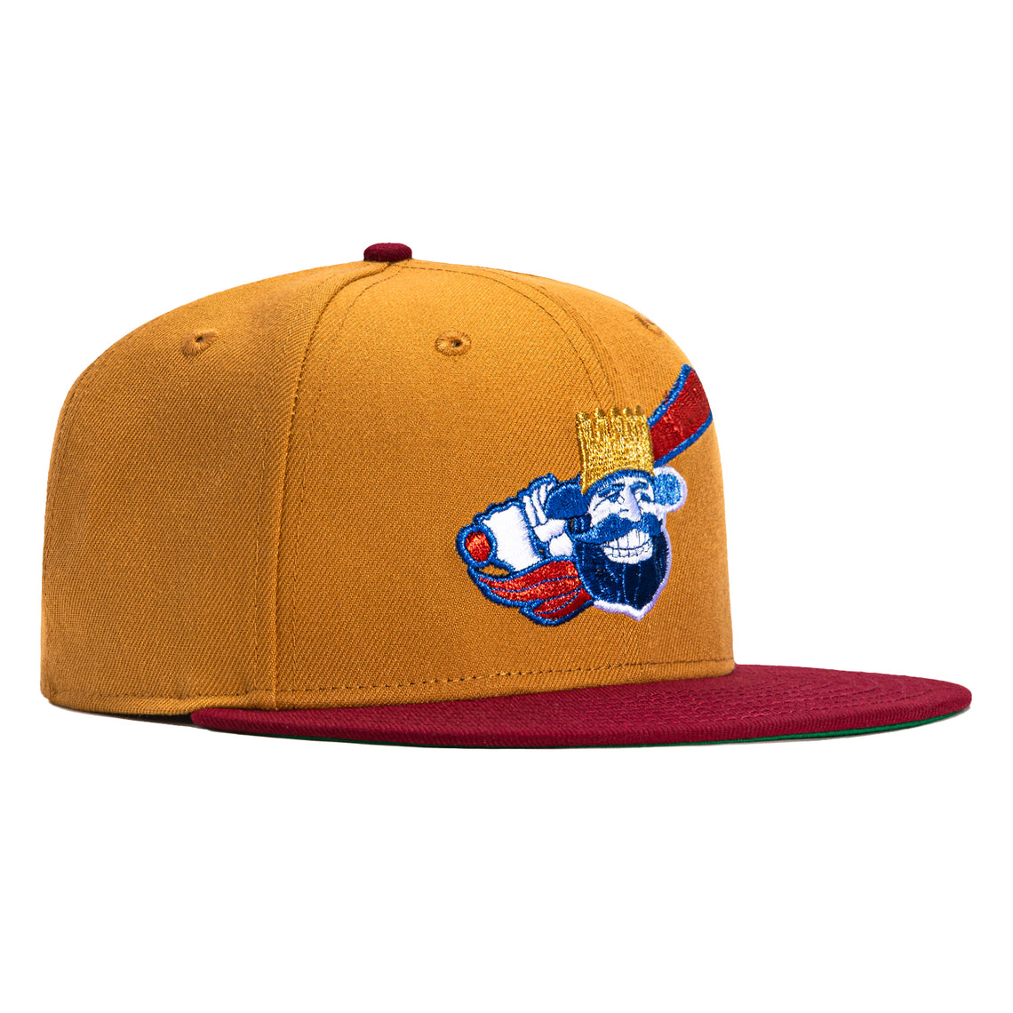 New Era 59Fifty Butte Copper Kings Hat - Khaki, Cardinal – Hat Club