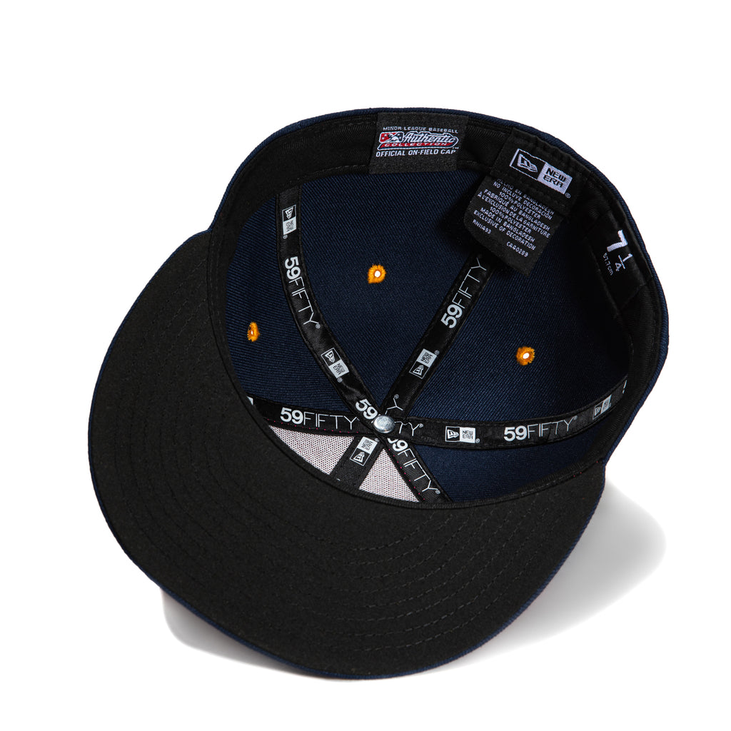 New Era 59Fifty Nashville Brewskis Rail Hat - Gold, Light Navy – Hat Club