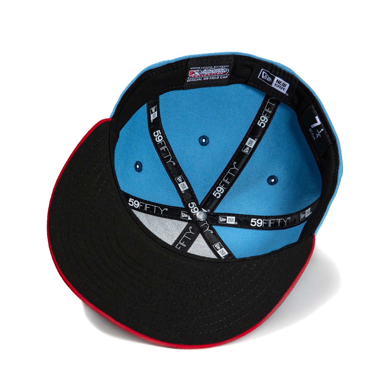 New Era 59Fifty Eugene Emeralds Exploding Whales Hat - Light Blue, Red – Hat Club