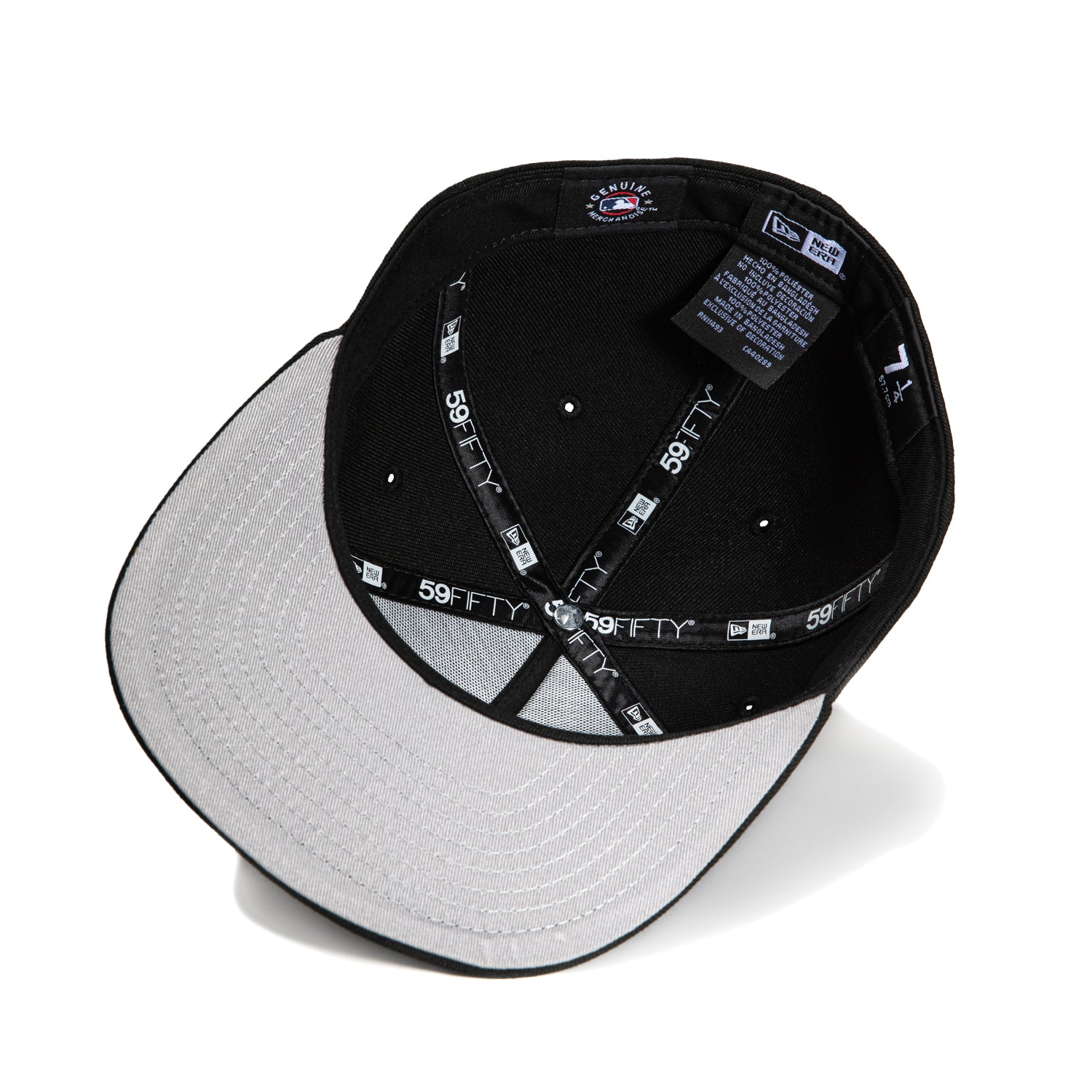 New Era 59Fifty A-frame Chicago White Sox Game Hat - Black – Hat Club