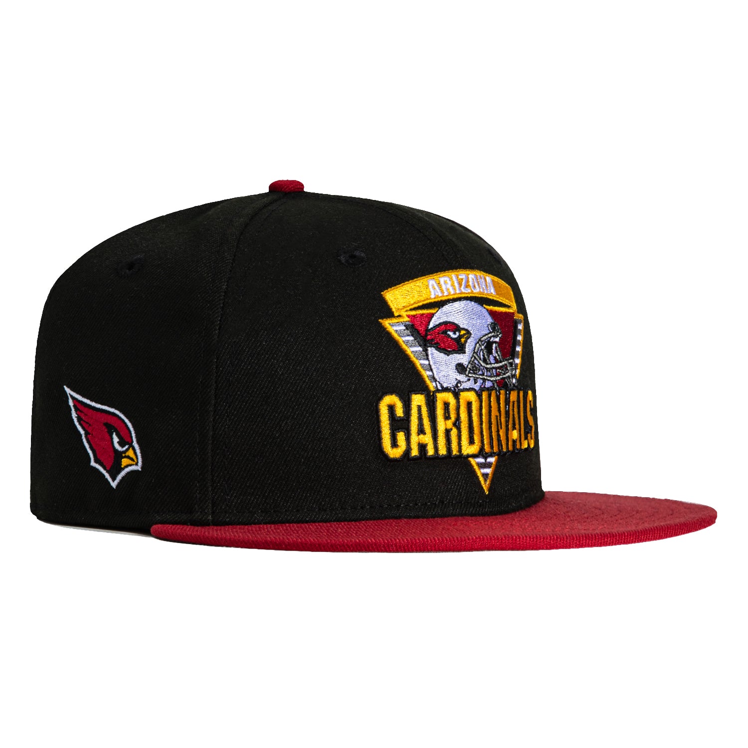 New Era 59Fifty Arizona Cardinals Logo Patch Triangle Hat - Black, Car ...