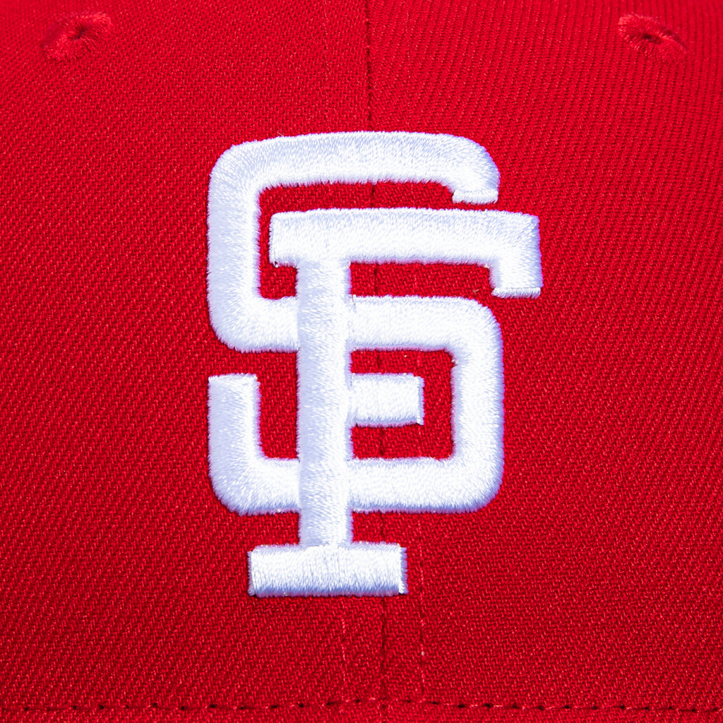 New Era 59Fifty San Francisco Giants Candlestick Park Patch Hat - Red ...