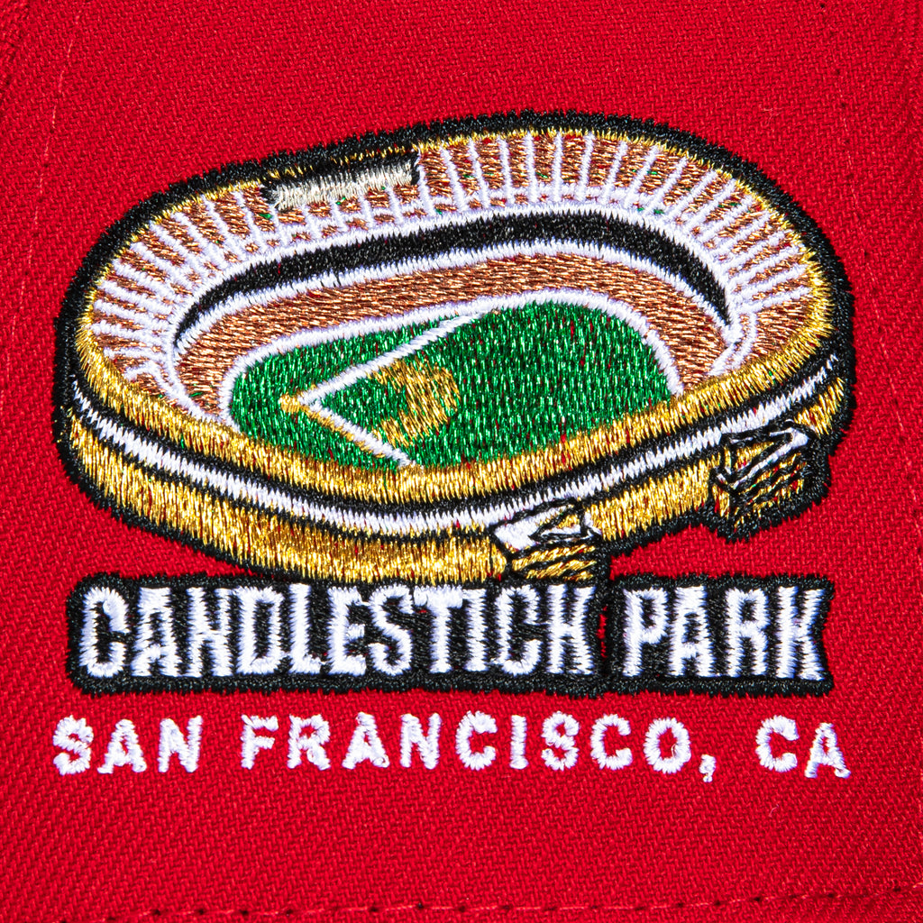 New Era 59Fifty San Francisco Giants Candlestick Park Patch Hat - Red ...
