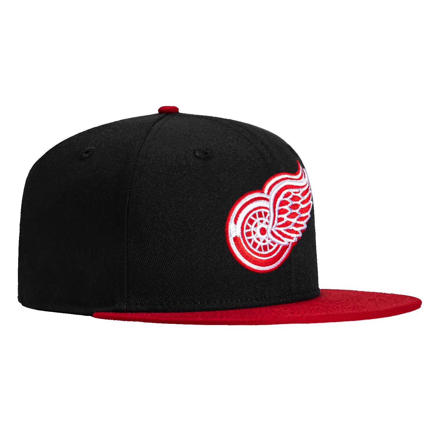 New Era 59Fifty Detroit Red Wings OTC Hat - Black, Red – Hat Club