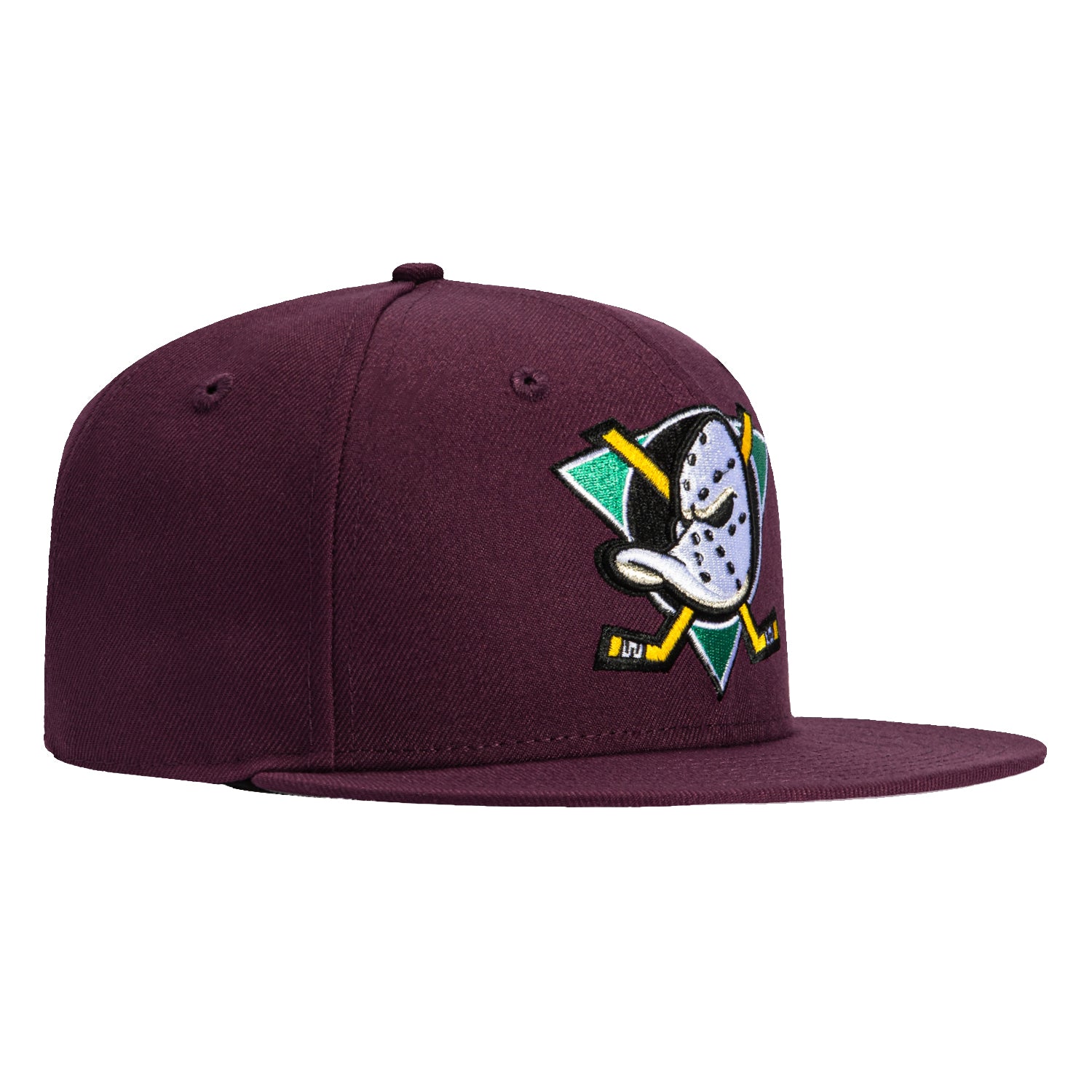 New Era 59Fifty Anaheim Ducks OTC Hat - Maroon – Hat Club