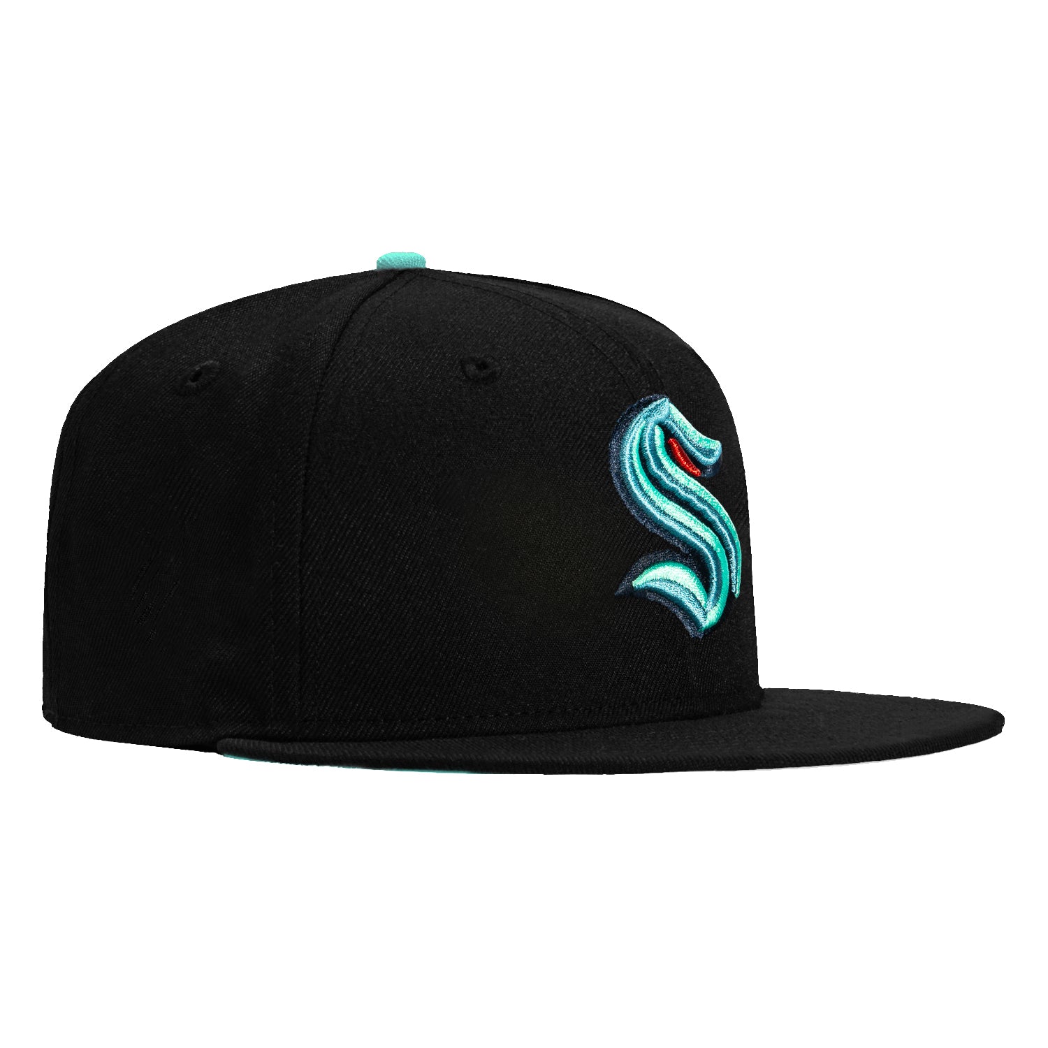 New Era 59Fifty Seattle Kraken Team UV Hat - Black – Hat Club