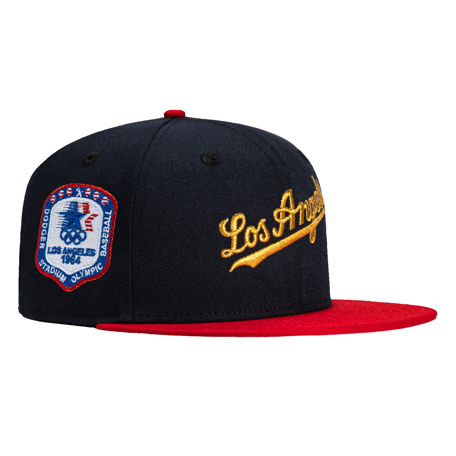 New Era 59Fifty Los Angeles Dodgers 1984 Olympic Patch Script Hat - Na ...