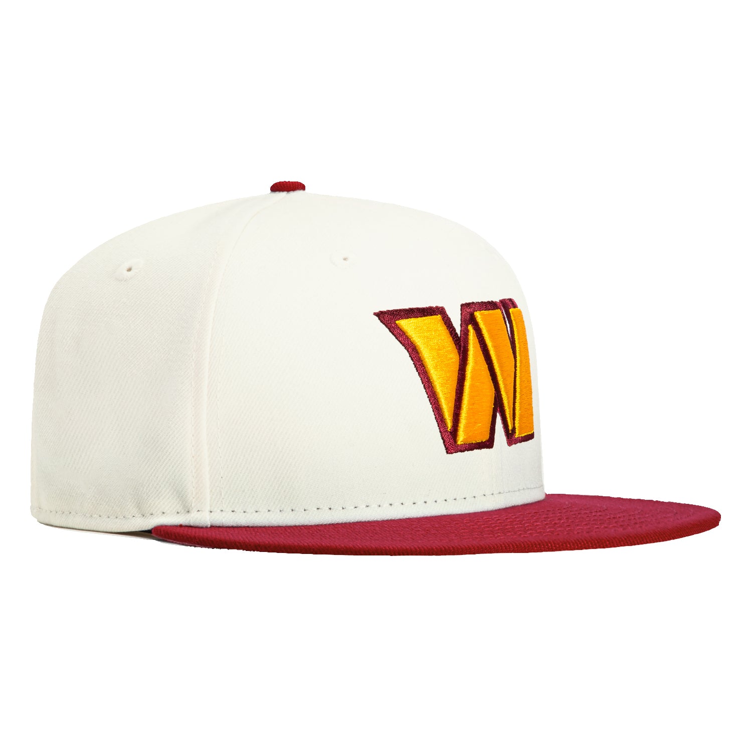 New Era 59Fifty Washington Commanders Hat - White, Cardinal – Hat Club