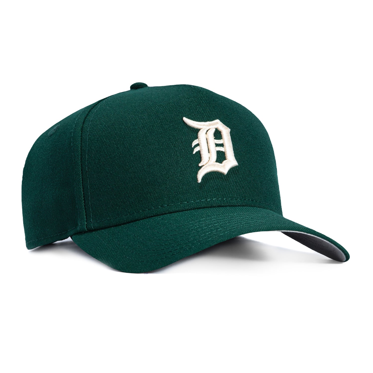 New Era 9Forty A-Frame Detroit Tigers Snapback Hat - Green, Ivory – Hat ...