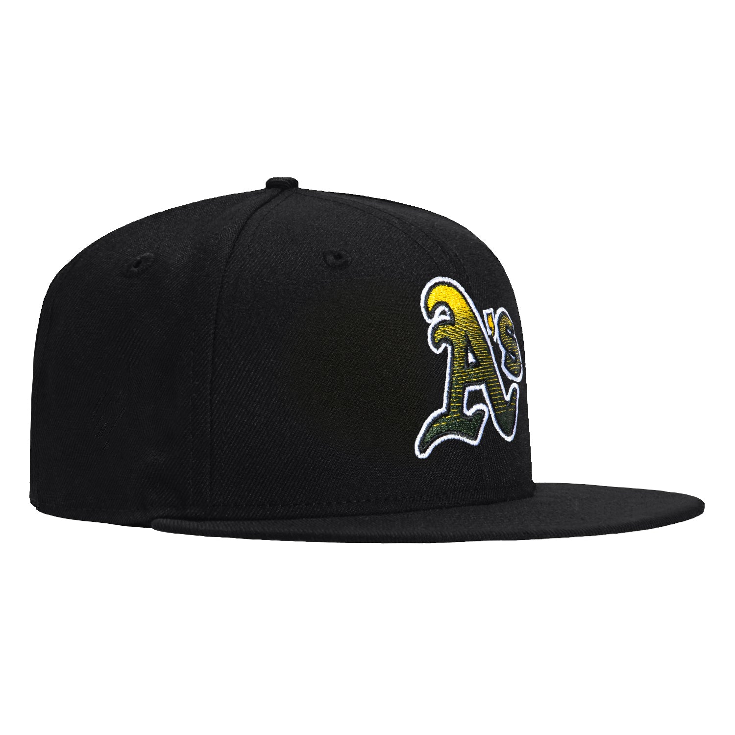 New Era 59Fifty Gradient Logo Oakland Athletics Hat - Black – Hat Club