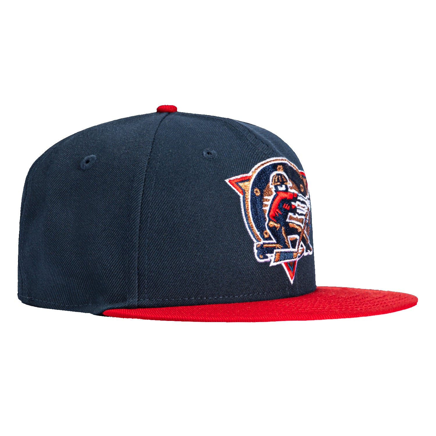 New Era 59Fifty Edmonton Oilers 1995 Alternate Hat - Navy , Red – Hat Club