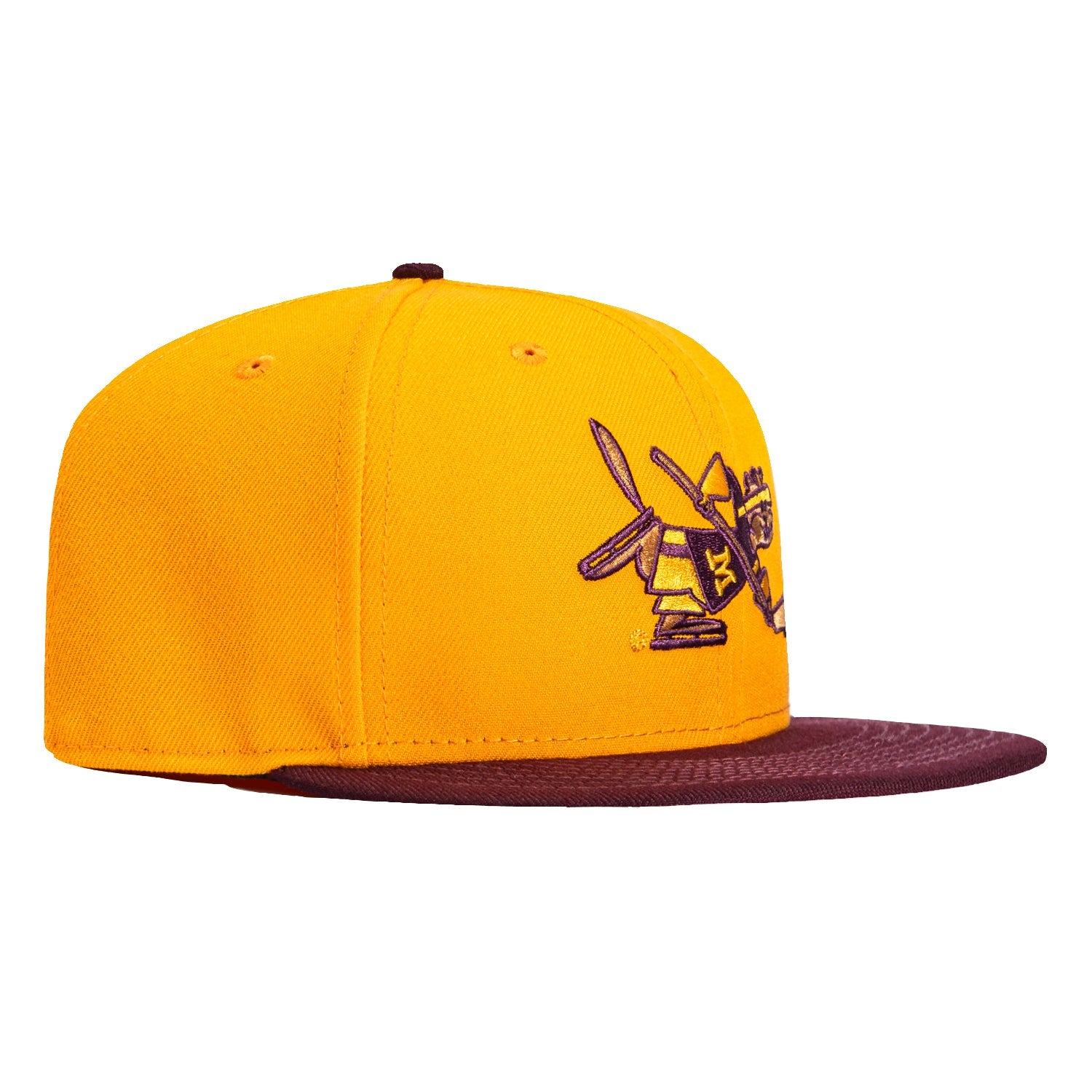 New Era 59Fifty Minnesota Gophers Hockey Hat - Gold, Maroon – Hat Club