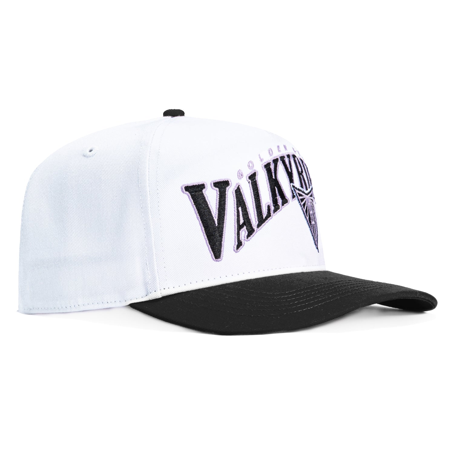 47 Brand Golden State Valkyries Hitch Wave Snapback Hat - White, Black ...