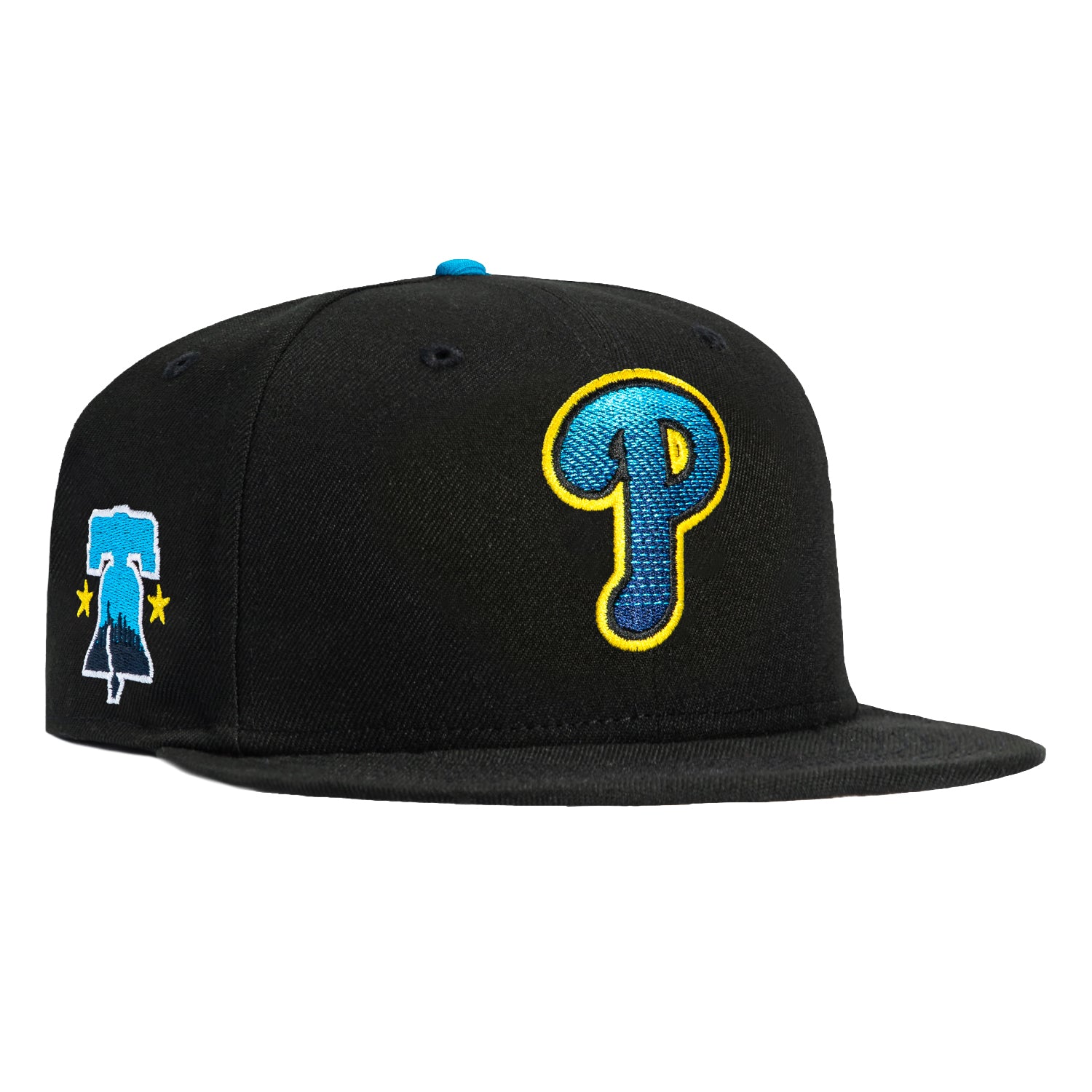 New Era 59Fifty Philadelphia Phillies City Connect Patch Hat - Black ...