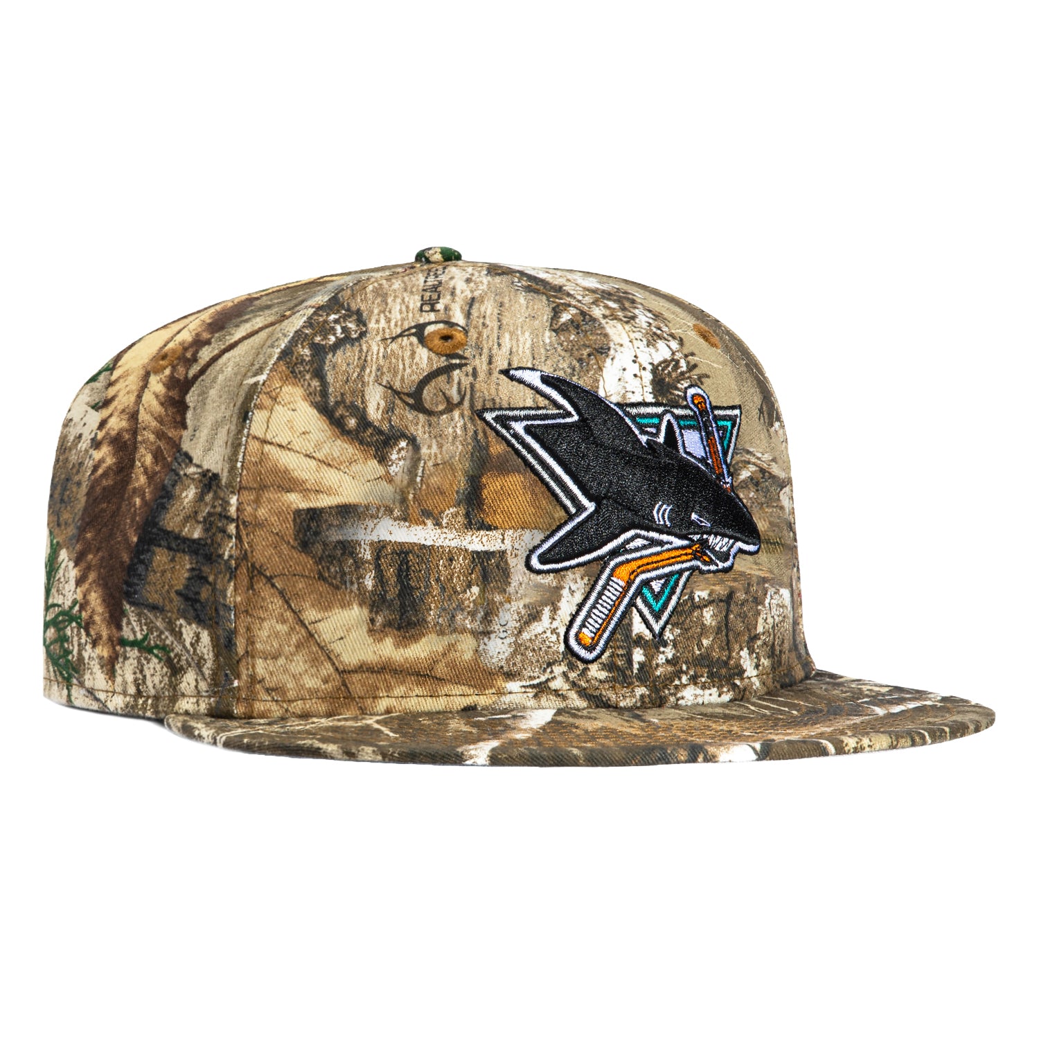New Era 59Fifty San Jose Sharks 1991 Hat - Realtree – Hat Club