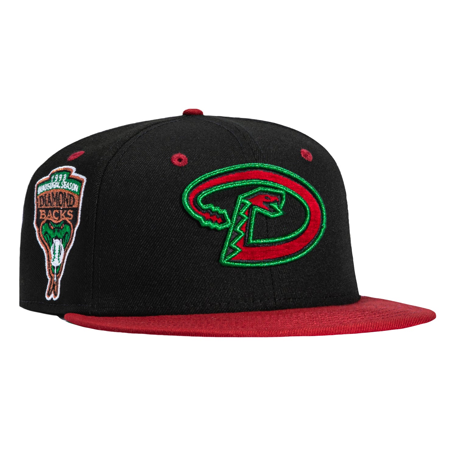 New Era 59Fifty Holiday Party Arizona Diamondbacks Inaugural Patch D H ...