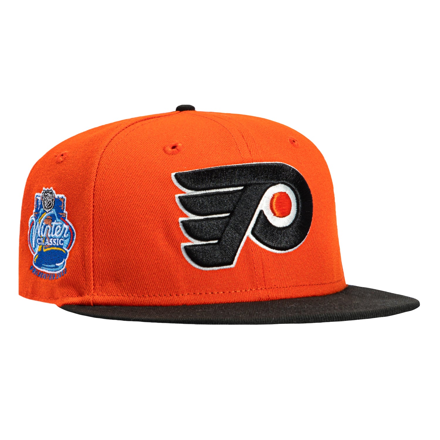 New Era 59Fifty Philadelphia Flyers 2014 Winter Classic Patch Hat - Or ...