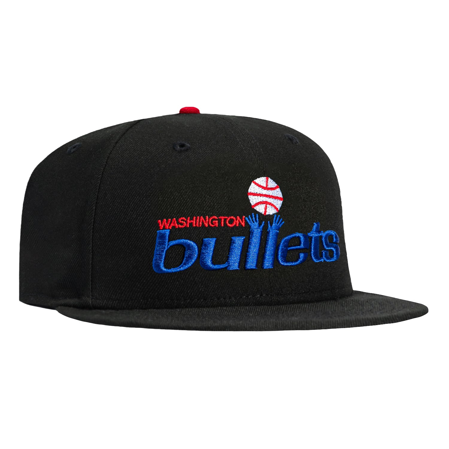 New Era 59Fifty Washington Bullets Logo Hat - Black – Hat Club