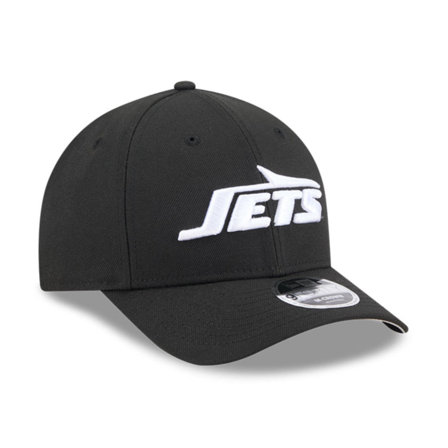New Era 9Forty M-Crown New York Jets Snapback Hat - Black, White – Hat Club