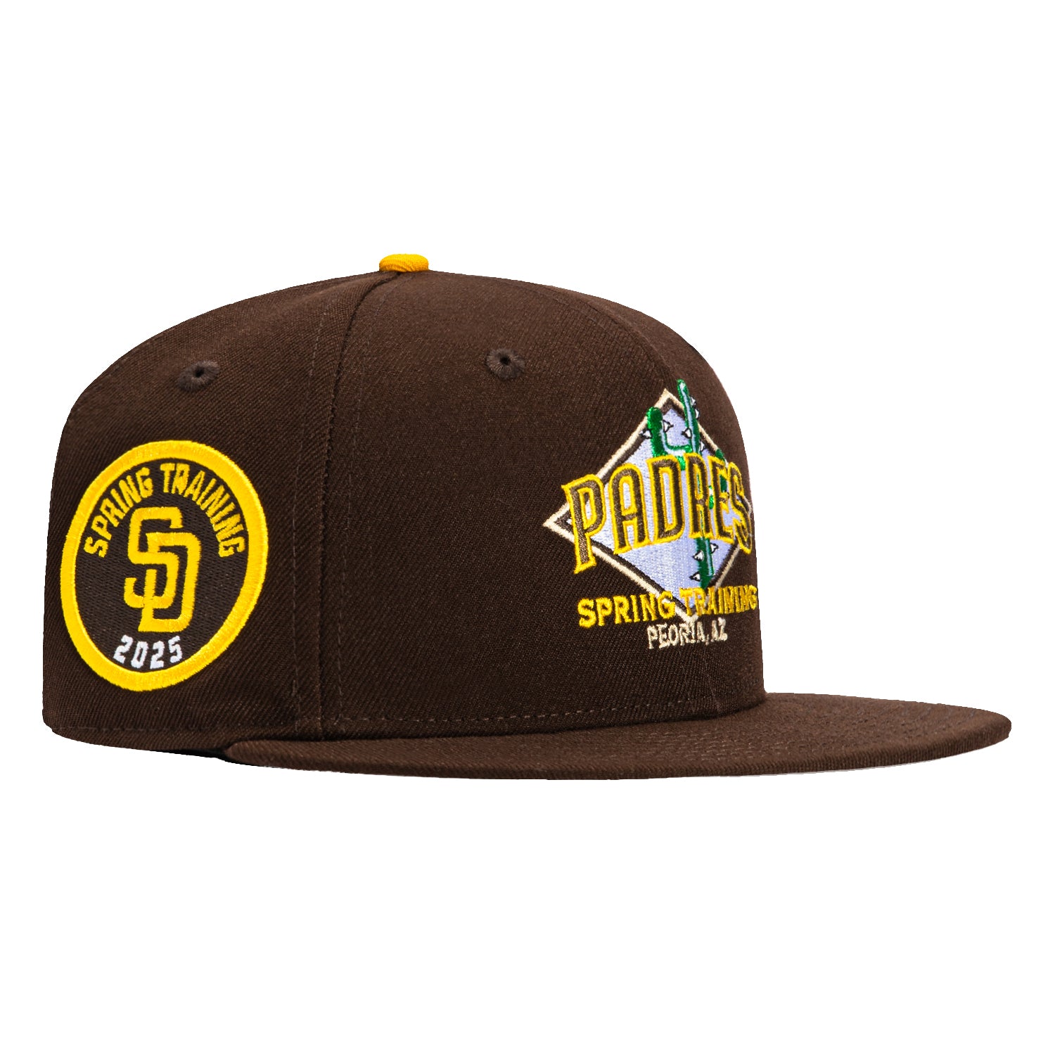 New Era 59Fifty San Diego Padres Spring Training Patch Logo Hat - Brow ...