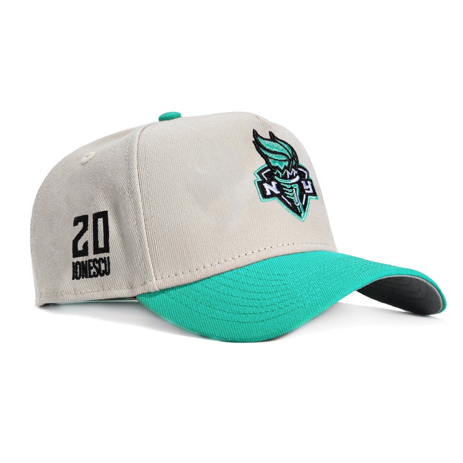 New Era 9Forty A-Frame New York Liberty Sabrina Ionescu 20 Patch Snapb ...