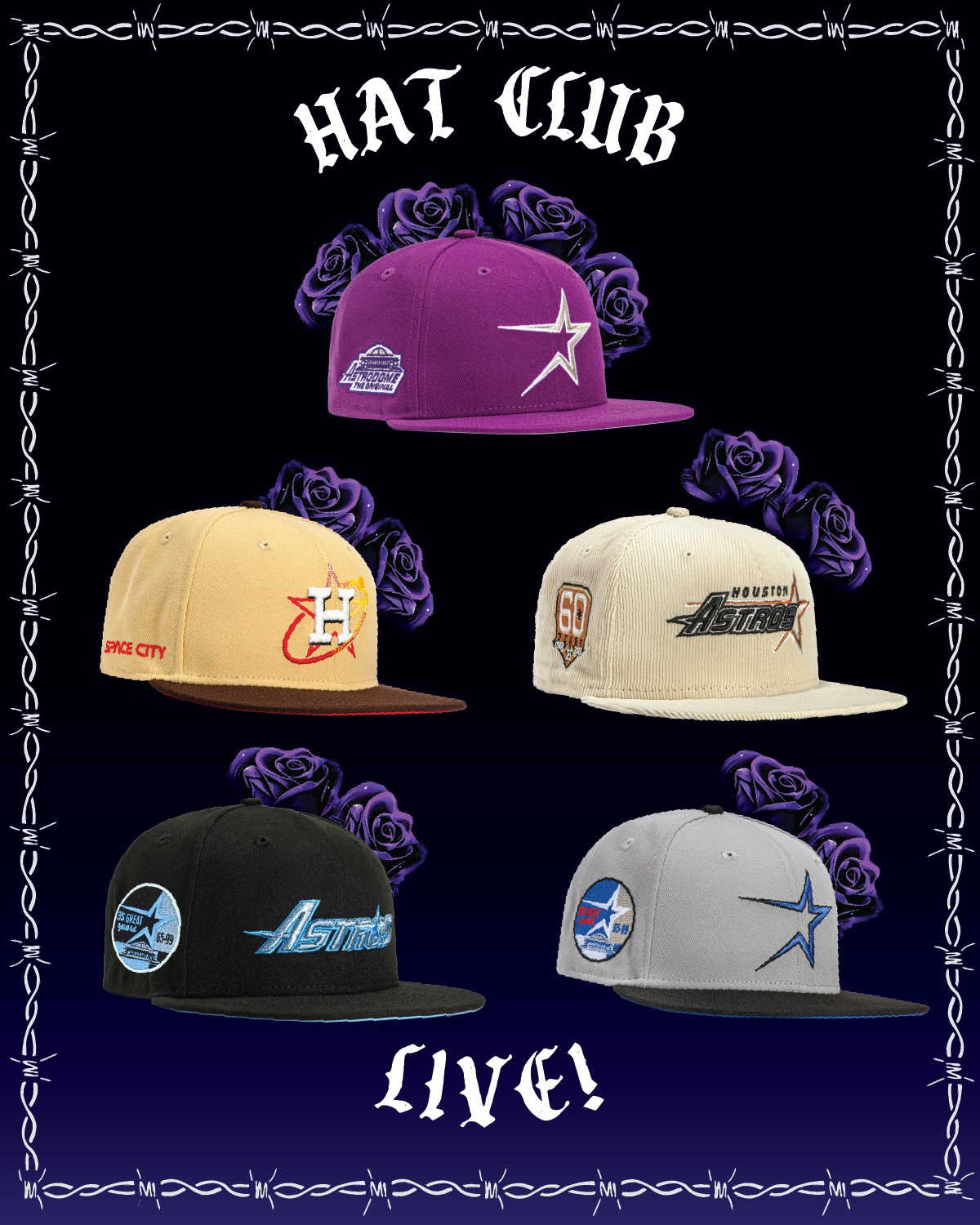 Houston Live! – Hat Club