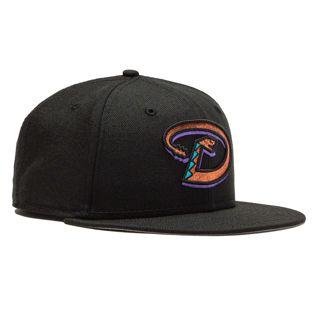 New Era 59Fifty Retro On-Field Arizona Diamondbacks D Hat -Black, Meta ...